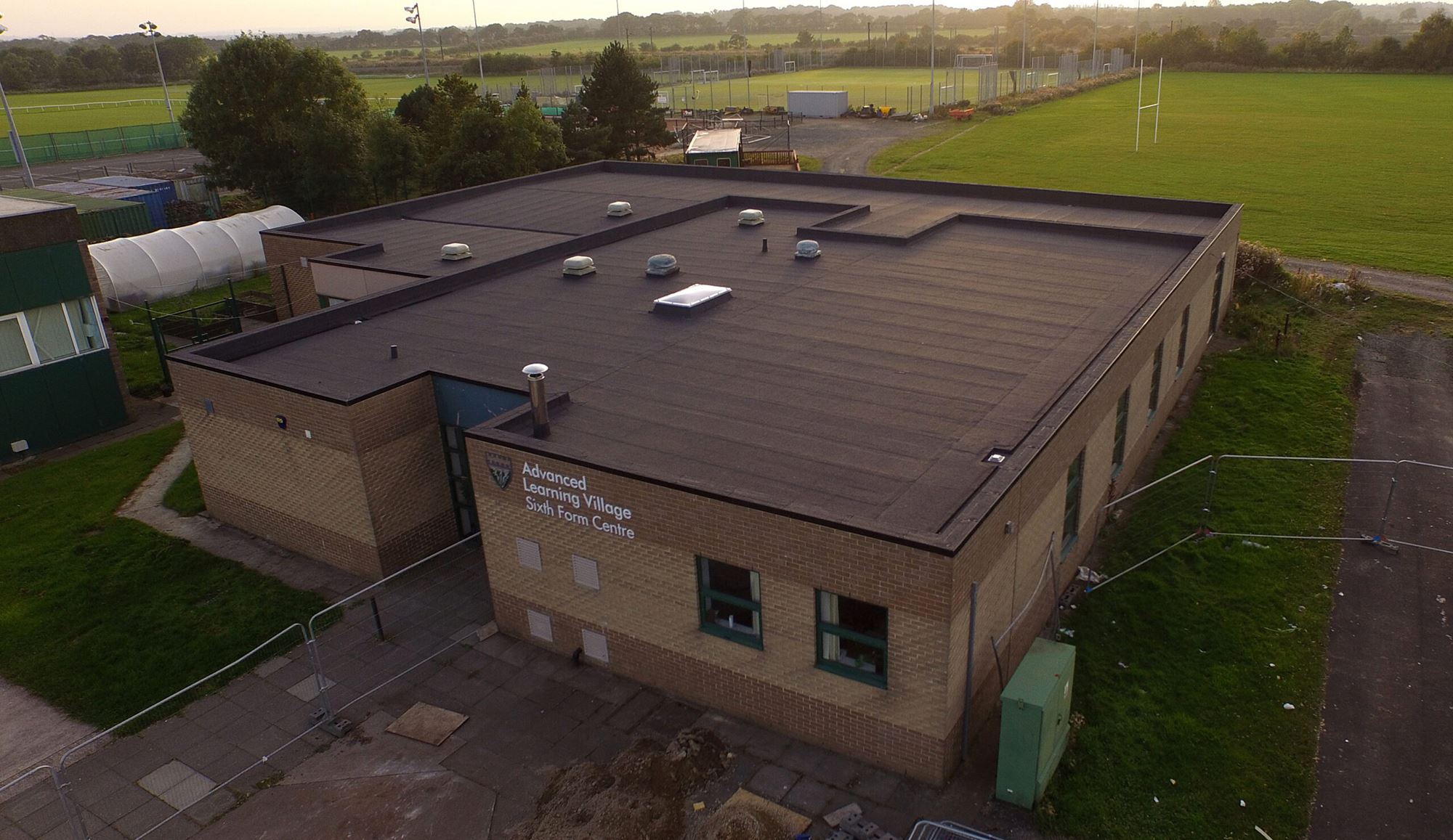 IKO Mach One for Cramlington Learning Village | DVC Roofing